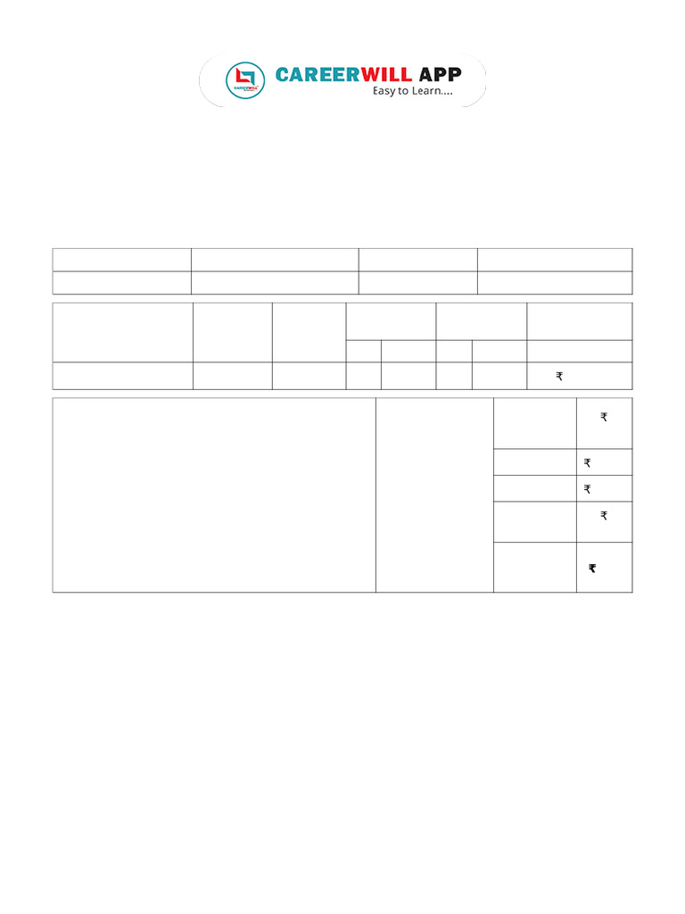 Invoice for Advance Math Course Payment | PDF | Public Finance | Taxation