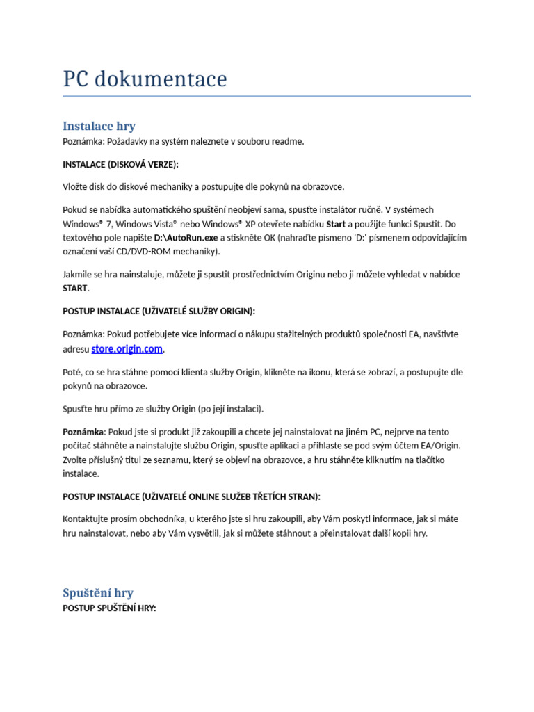 Technicka Podpora | PDF