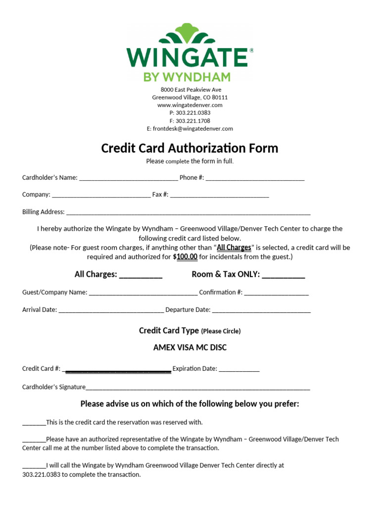CC Auth Full Credit Card 2 | PDF