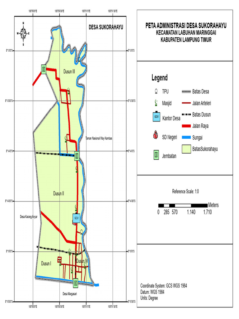 Peta Administrasi Desa | PDF