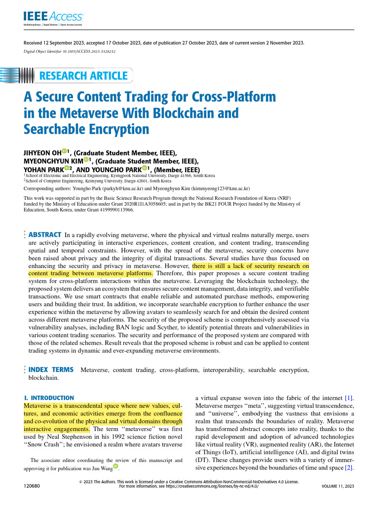 A - Secure - Content - Trading - For - Cross-Platform - in - The - Metaverse - With - Blockchain ...