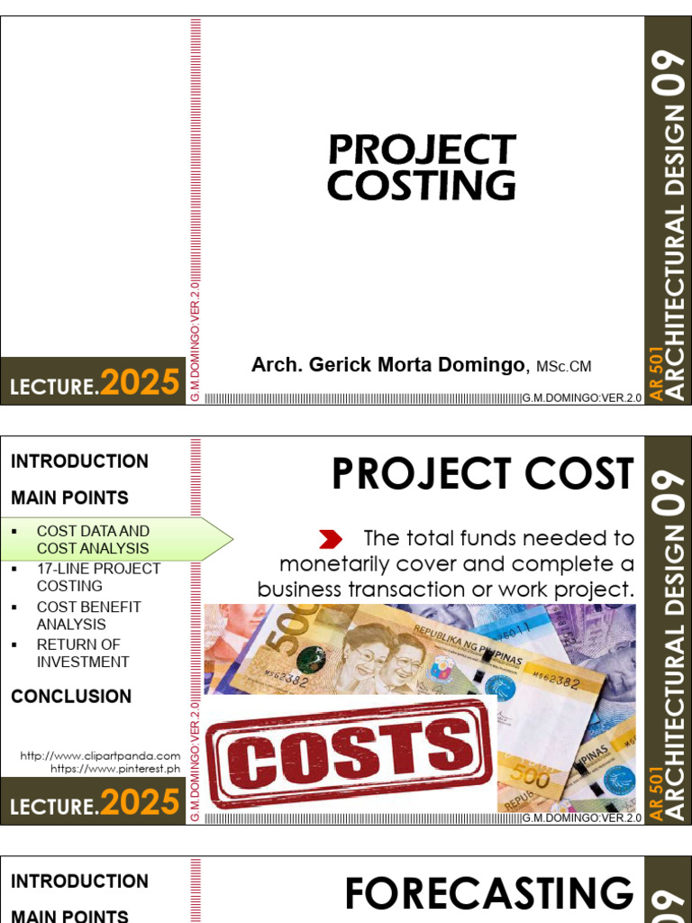 Project Costing and Analysis Guide | PDF | Cost–Benefit Analysis ...