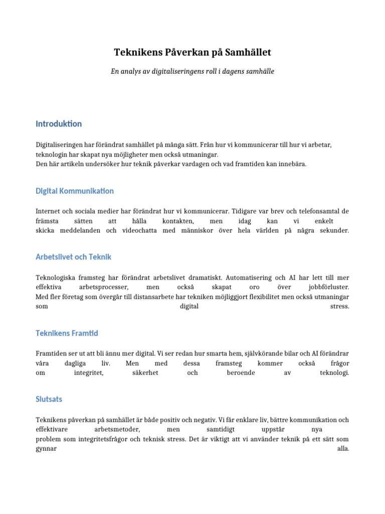 Formatted Example Article | PDF