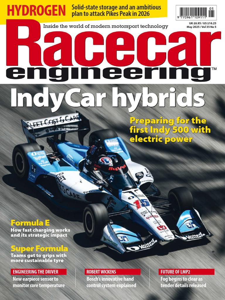 Racecar Engineering 05.2025 | PDF | Gasoline | Hybrid Vehicle