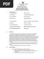 Intramurals Activity Proposal 2025 | PDF | Learning