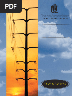 Types of H.T. Transmission Poles | PDF | Electrical Engineering ...