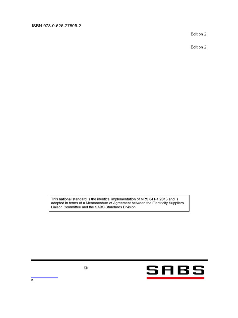 Sans10280 1 | PDF