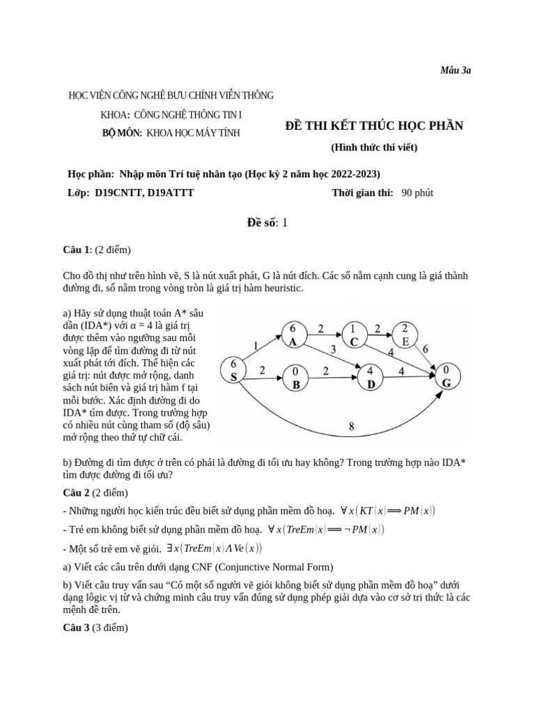 TTNT-HK2 - 2022-2023 - de 1 | PDF