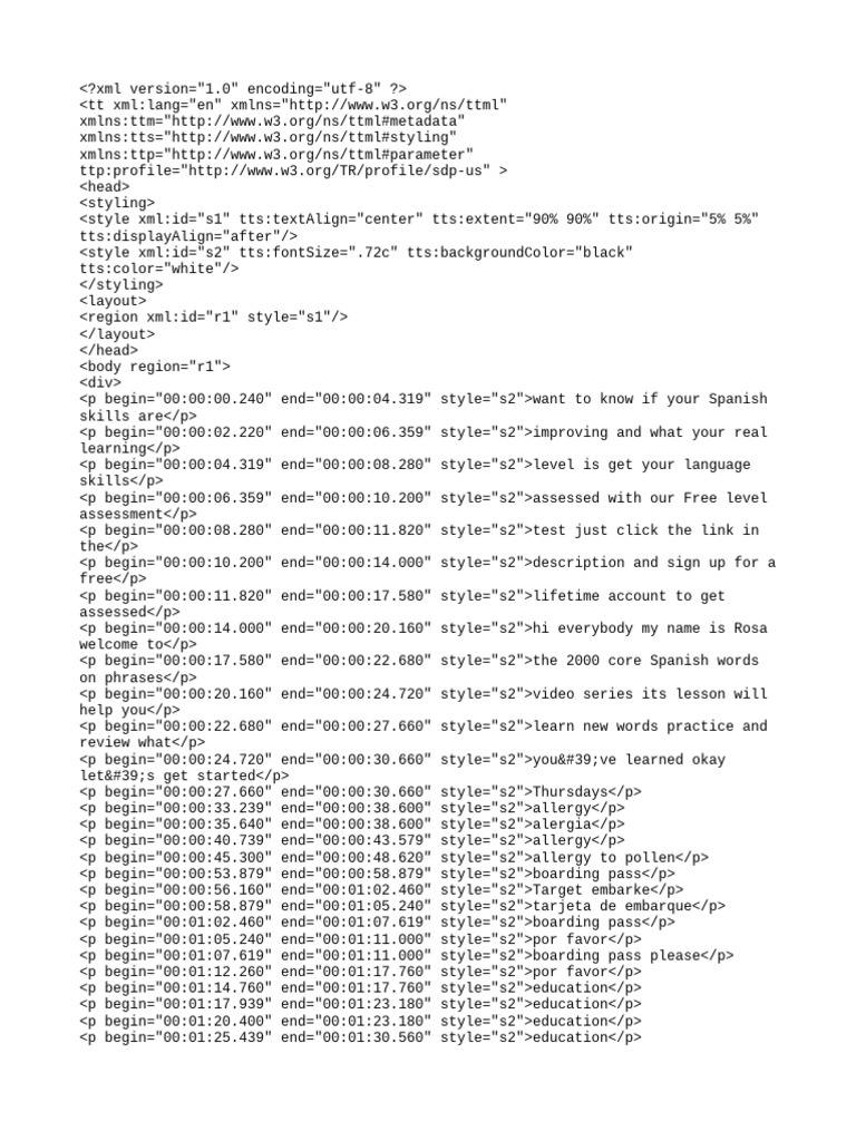 20 Spanish Words You LL Use Every Day - Basic Vocabulary #42 (0) .CC ...