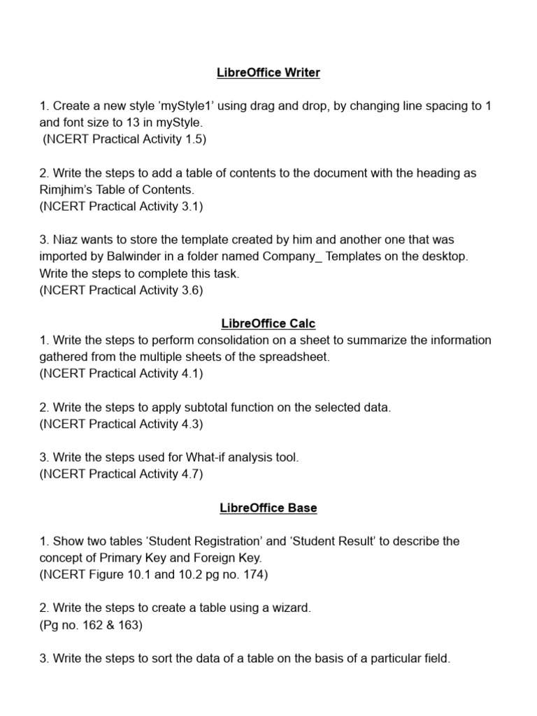 Practical For Class 10 Board Exam | PDF