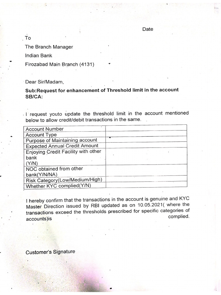 Threshold Limit Extension | PDF