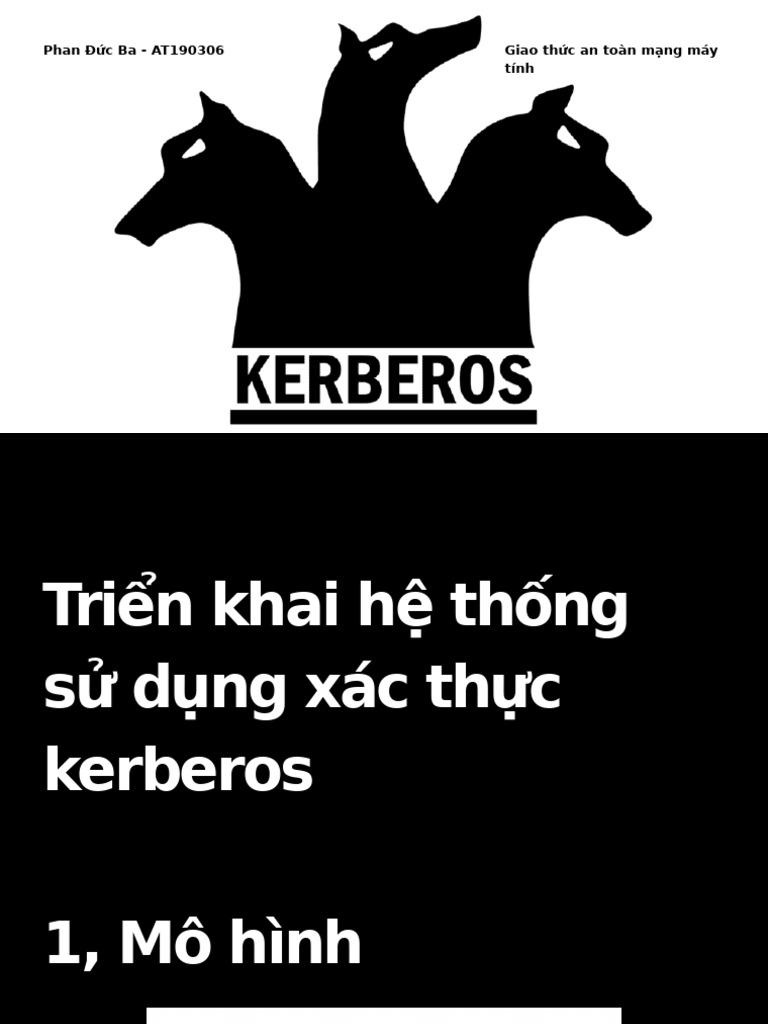 bài 02. triển khai kerberos | PDF