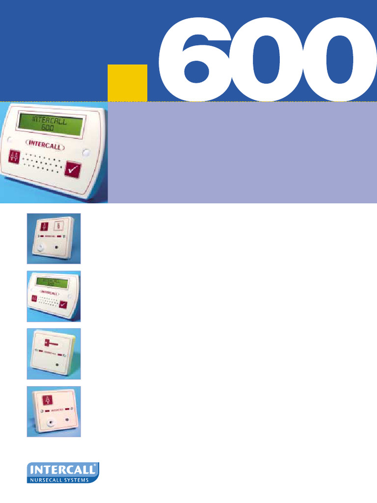 Intercall Nurse Call System Overview | PDF | Access Control | Equipment