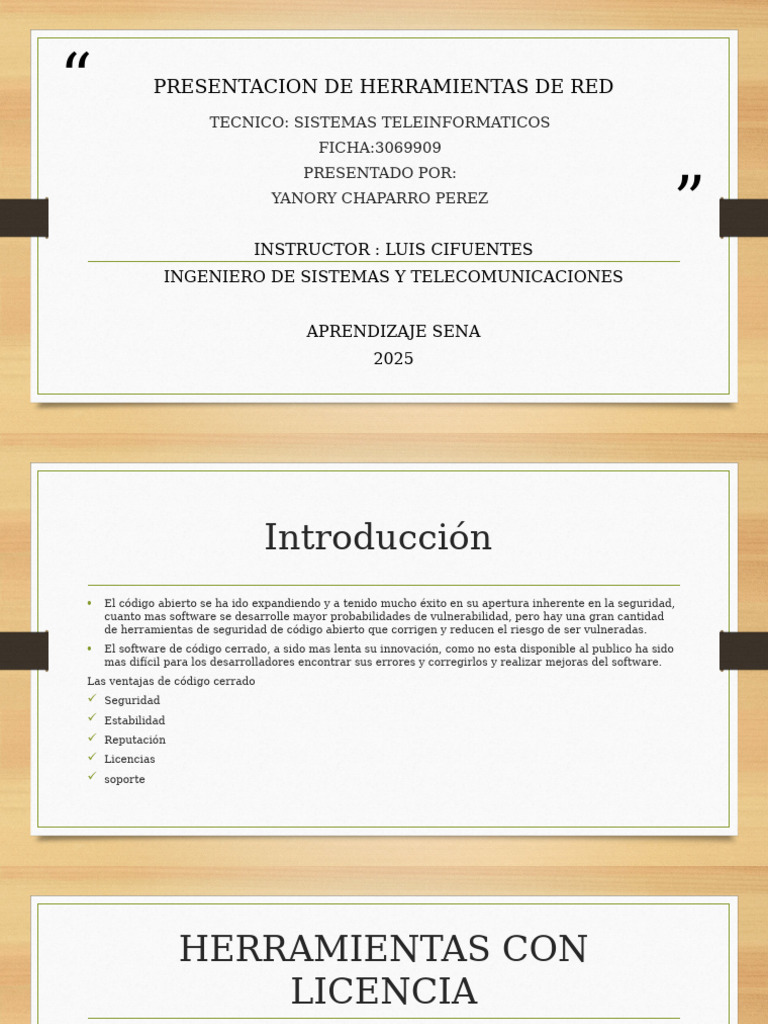 Herramientas de Red: Código Abierto y Licencias | PDF | Software libre | Ñu