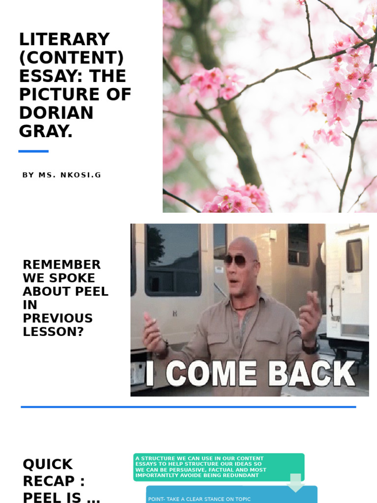 The Picture of Dorian Gray Essays | PDF | The Picture Of Dorian Gray ...