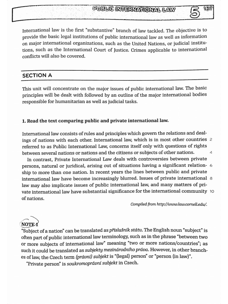 Chroma - Unit 5 - Introduction To Legal English 2020 | PDF