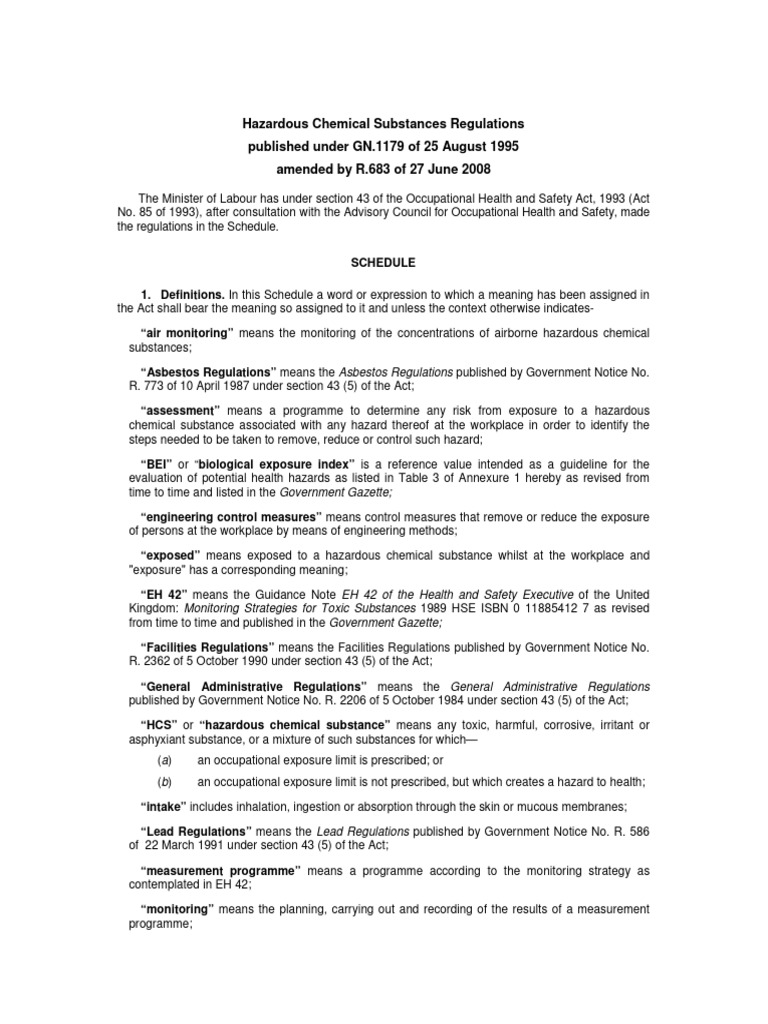 Hazardous-Chemical-Substances-OHS-GN.1179_0-hki72l | PDF | Occupational ...