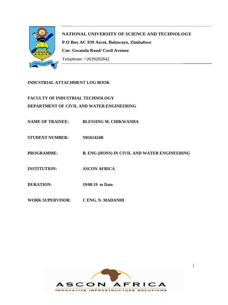 Attachment Log Book | PDF