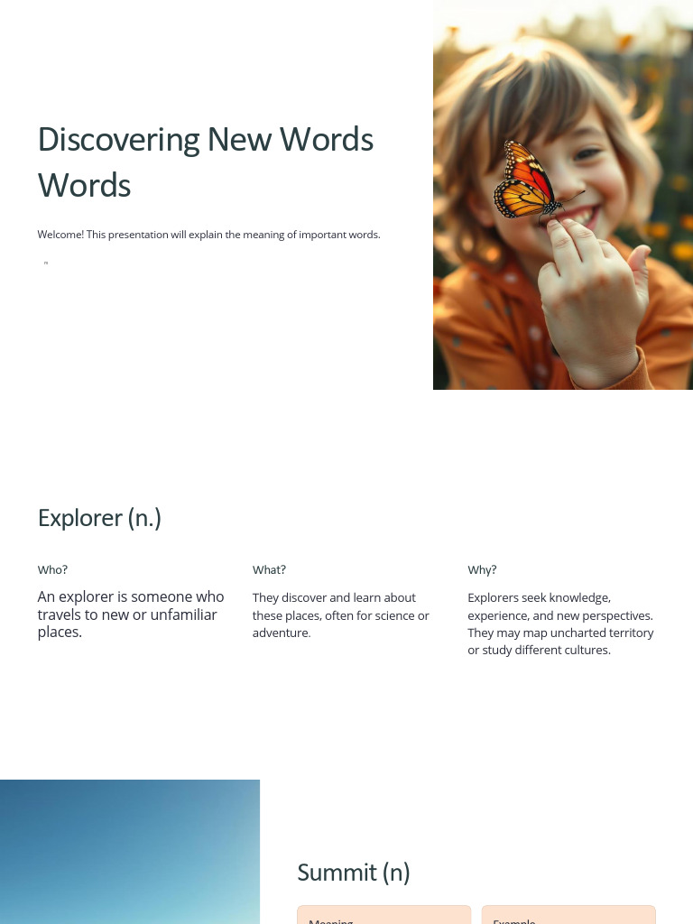 1.vocabulary List 1 (Unit 1) | PDF | Tropics | Equator