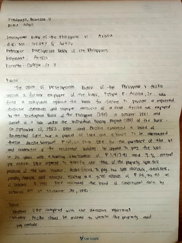 Dimayuga, Maricar Case Digest | PDF