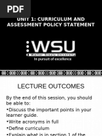 CAPS SID Section 1 4 Curriculum | PDF | Educational Assessment | Learning