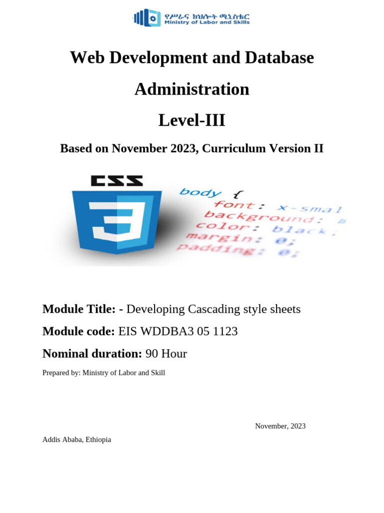 Developing Cascading Style Sheets | PDF | Websites | Web Design