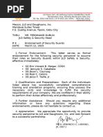 Security Guard Leave Application Form | PDF