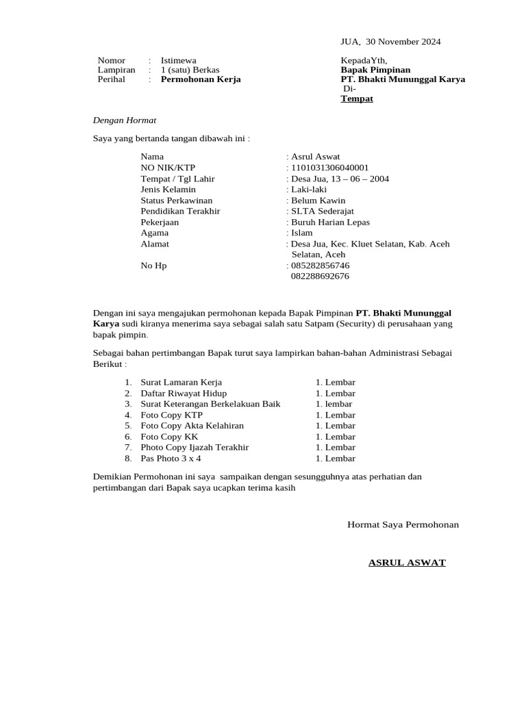 Surat Permohonan Pengajuan Earmark | PDF