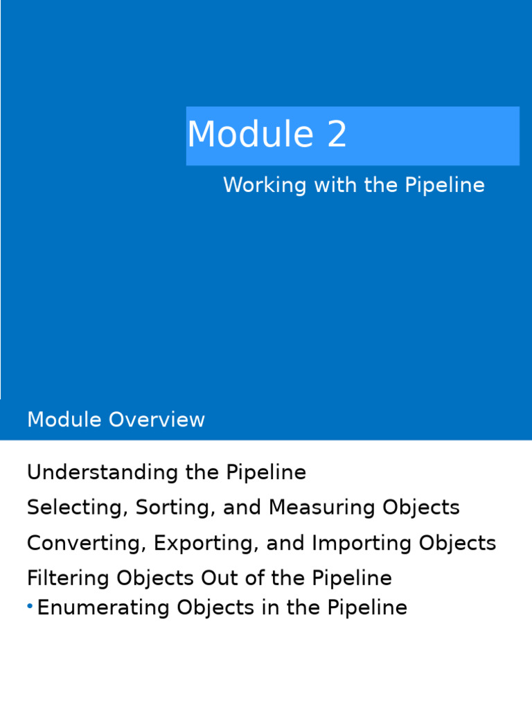 Working With Pipeline | PDF | Byte | Html