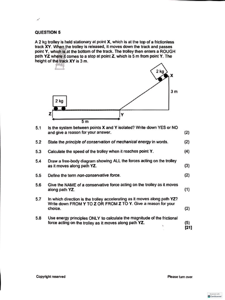 Work-Energy (HW3) G12 25 | PDF