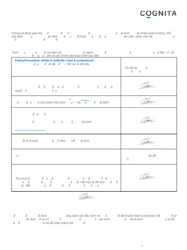 Annual Declaration Form For Non Employees | PDF