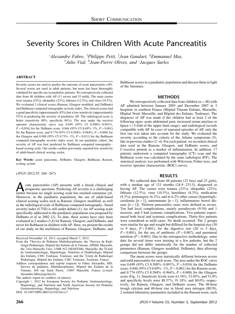 Severity_Scores_in_Children_With_Acute.7 | PDF | Ct Scan | Diseases And ...
