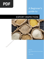 Export Inspection Council Overview | PDF | Foods | Evaluation