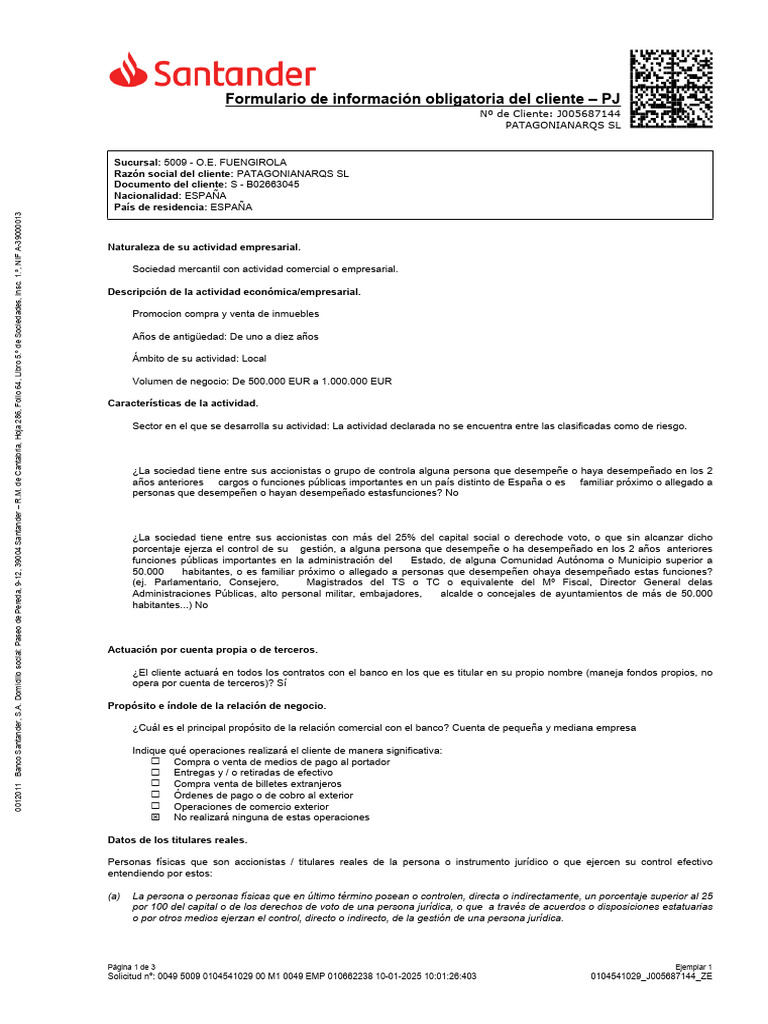 Documento | PDF | Bancos | Cliente