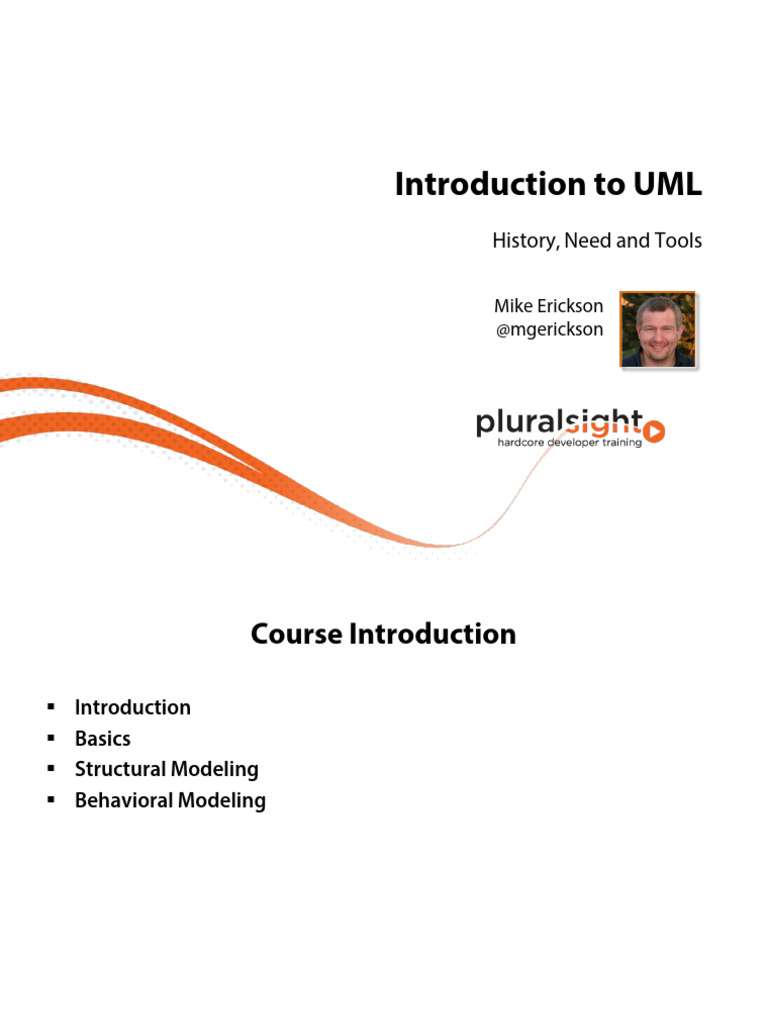 1 Uml Introduction m1 Introduction Slides | PDF | Unified Modeling Language | Object Oriented ...