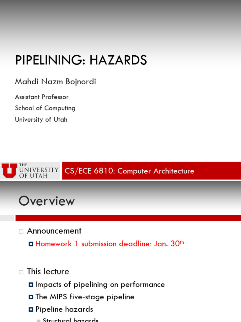 05 Pipelining | PDF | Integrated Circuit | Central Processing Unit