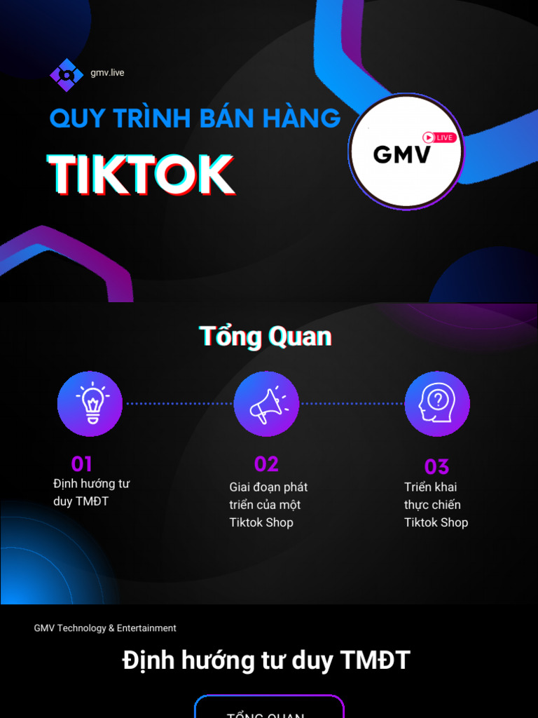 Nguyên Tiktok Gmv Bản Nội Bộ | PDF