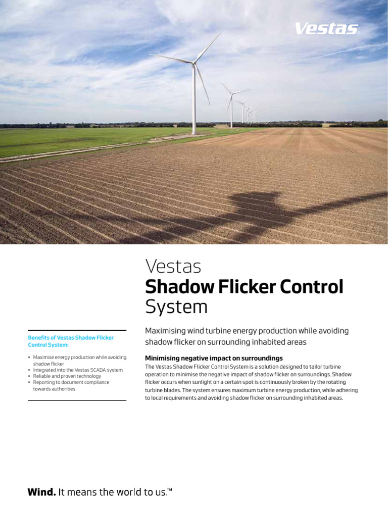 Vestas Flicker Control System - Pdf.coredownload - Inline | PDF | Wind ...