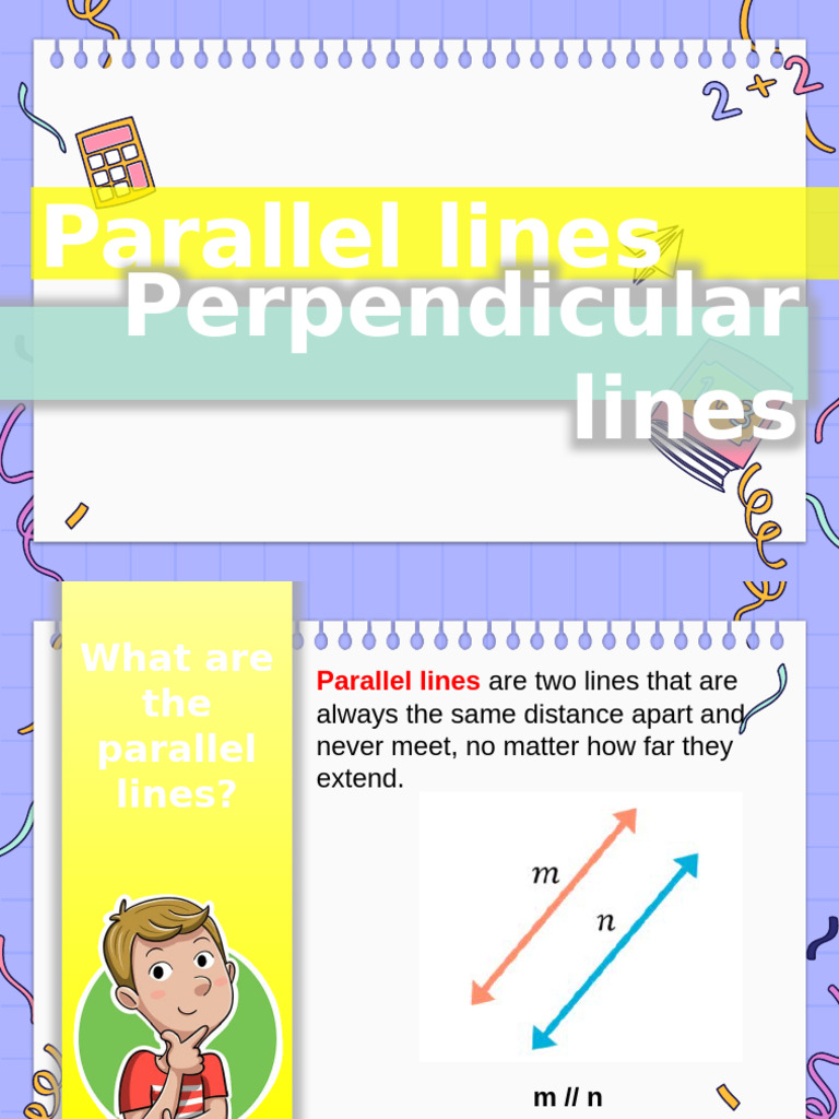 Parallel and Perpendicular Lines | PDF | Perpendicular | Euclidean Geometry