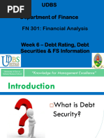 DBRS Rating Scale | PDF | Bond Credit Rating | Credit Risk