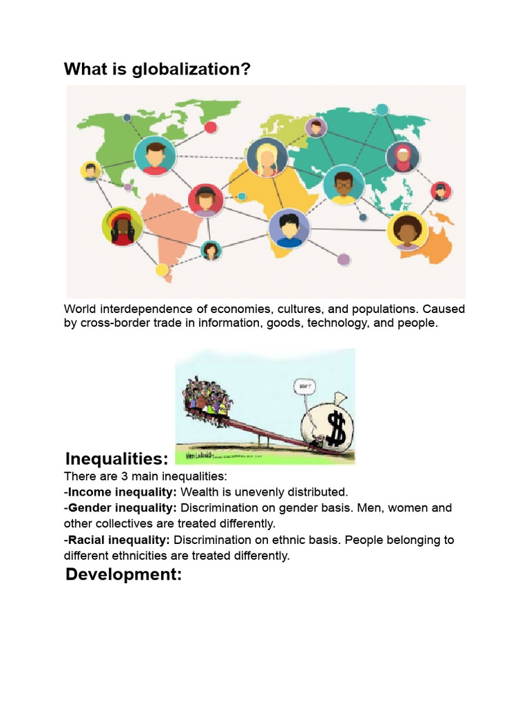 Globalization and inequalities (1) | PDF | Economic Inequality ...