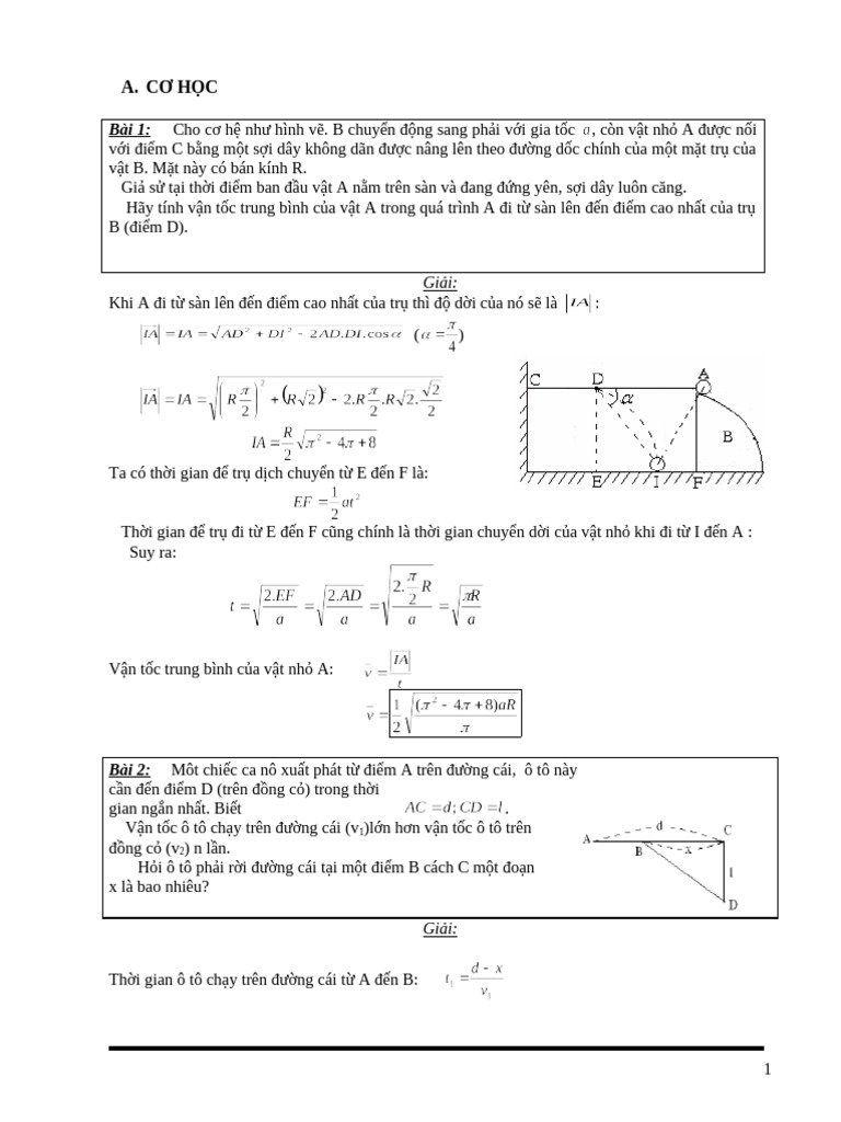 CD1-Chuyen Dong Co (42 Bai) | PDF