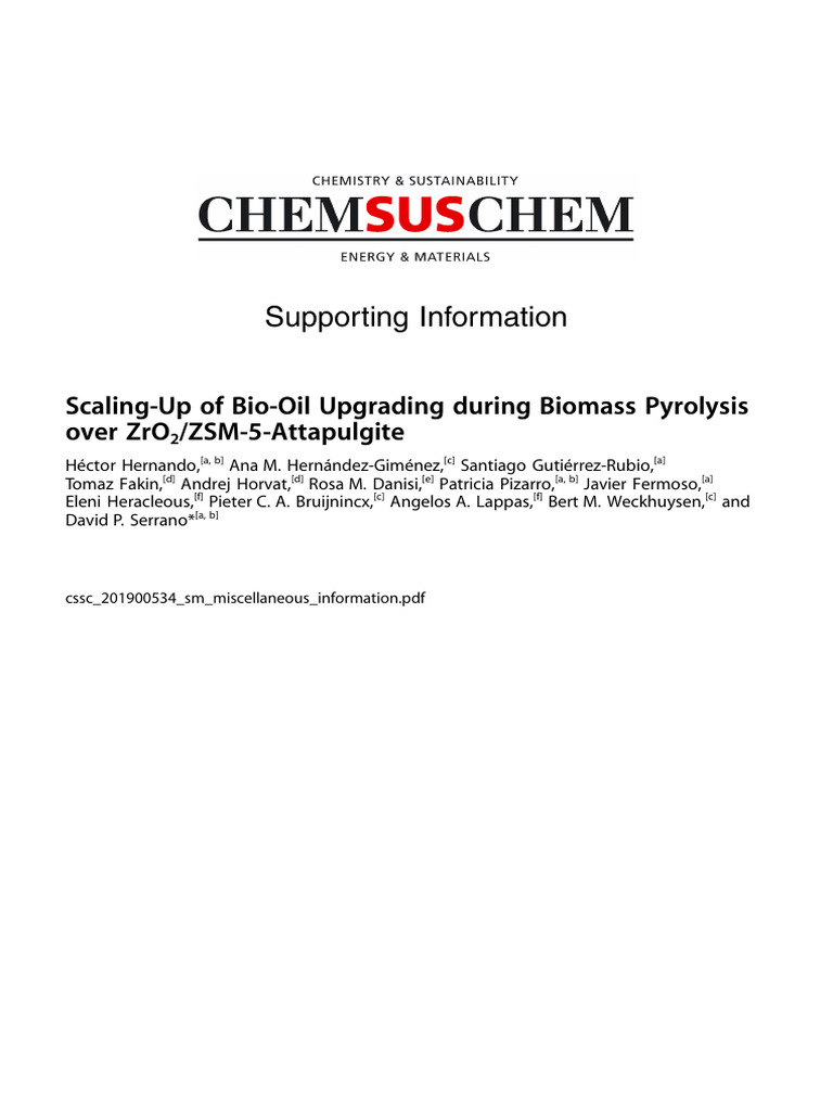 Hernando2019 - SI-Scaling Up of Bio Oil Upgrading During Biomass Pyrolysis Over ZrO2 - ZSM 5 ...