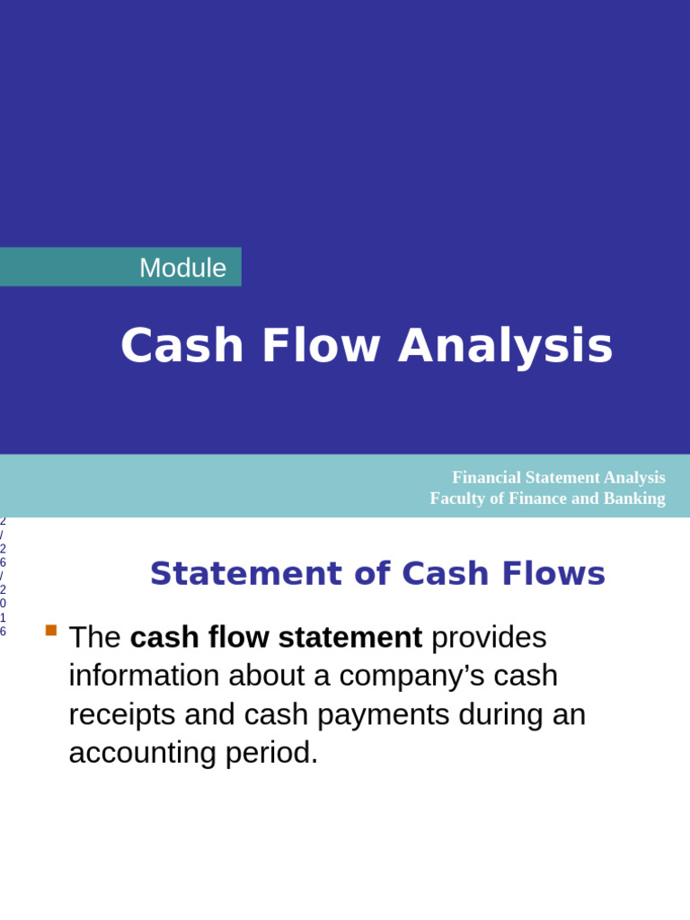 Cash Flow Statement Analysis Guide | PDF | Cash Flow Statement | Revenue
