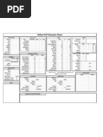 Mordheim Roster Sheet | PDF | Fantasy | Role Playing Games