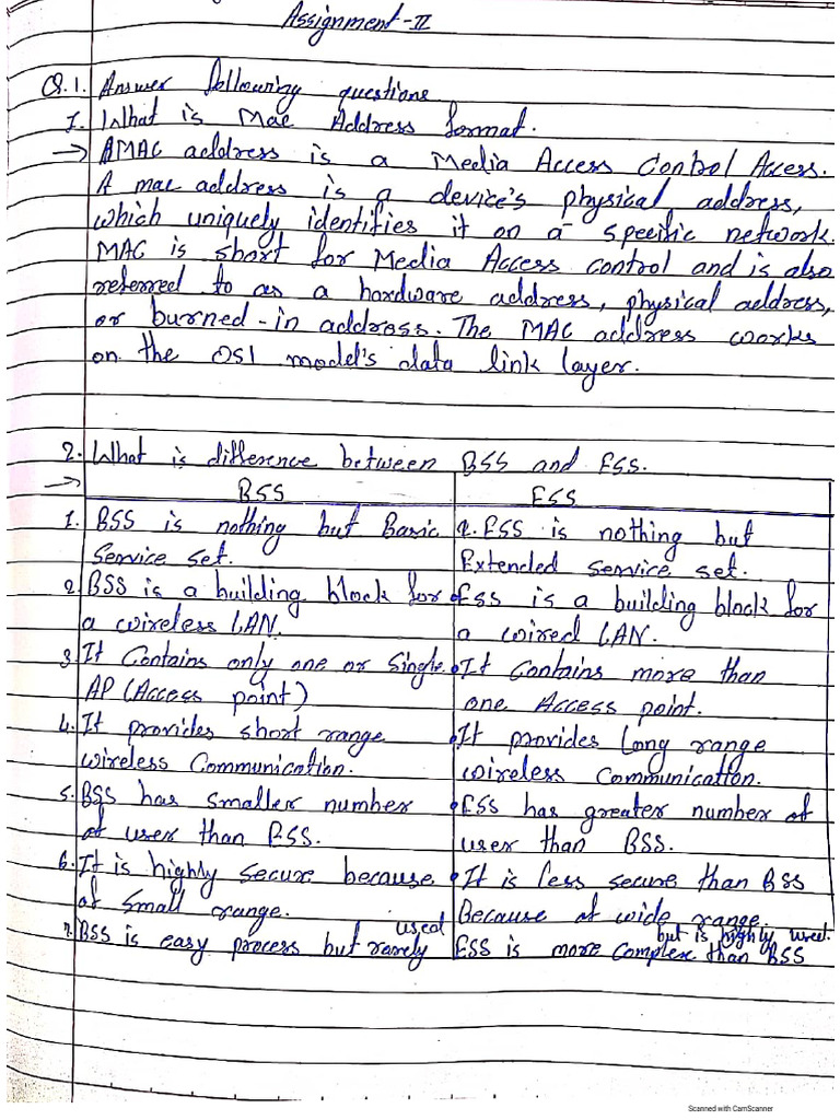 Computer Network Assignment 2 | PDF