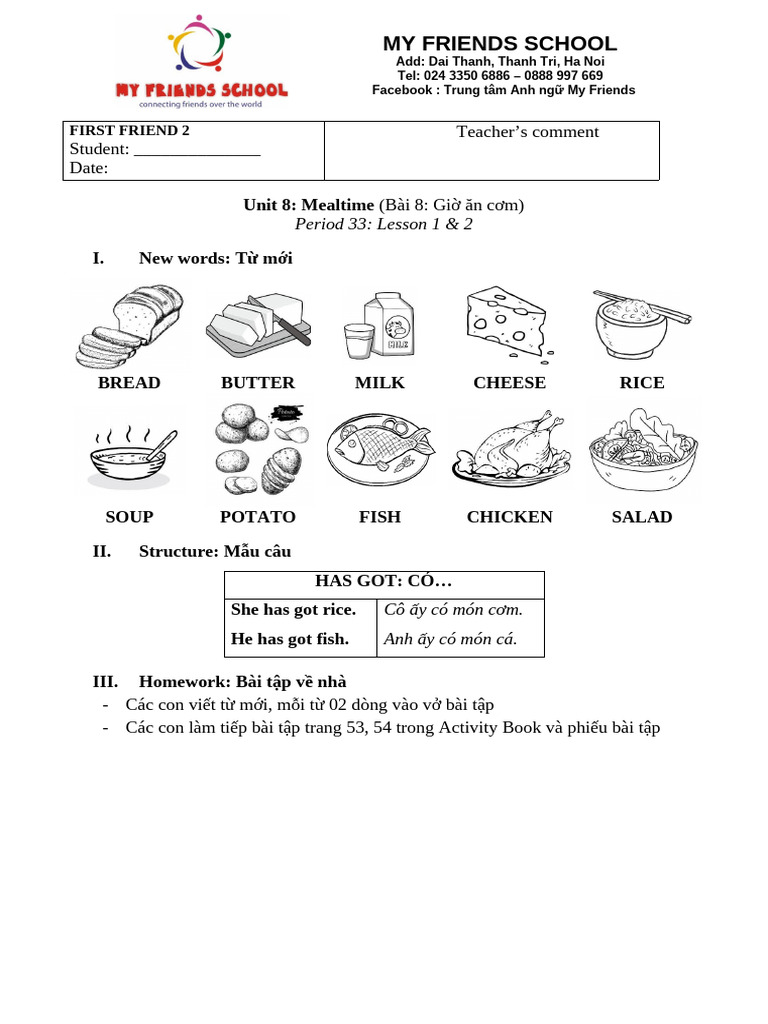 Unit 8-Lesson 1+2 | PDF