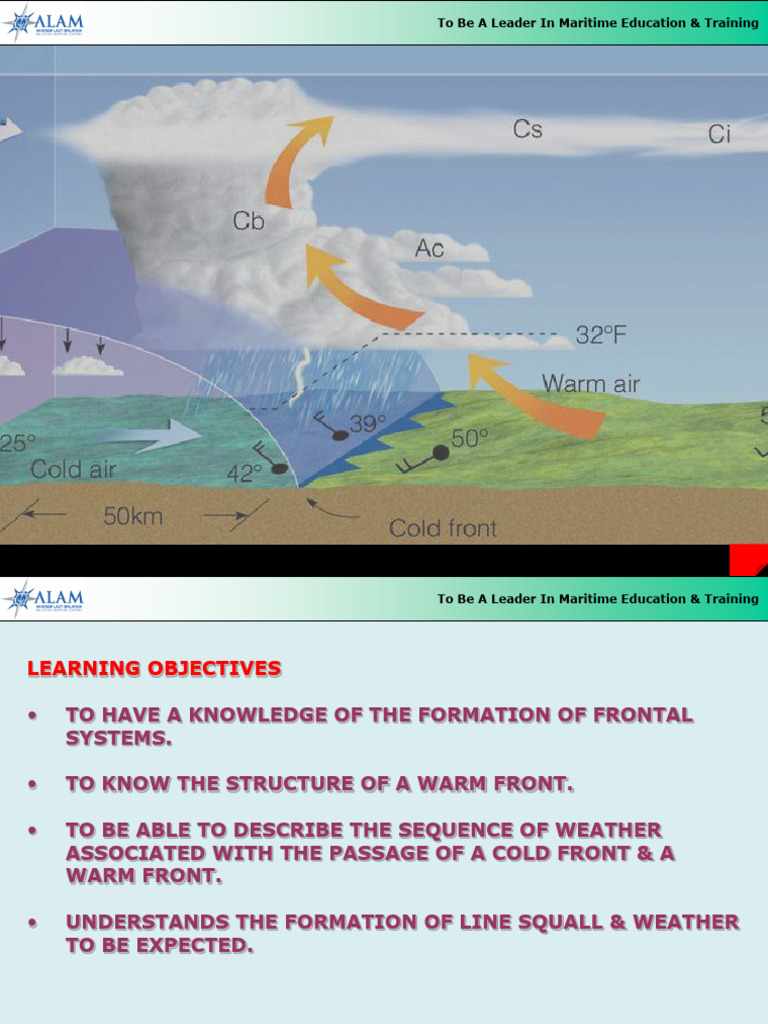 Understanding Principal Frontal Systems | PDF | Cloud | Precipitation