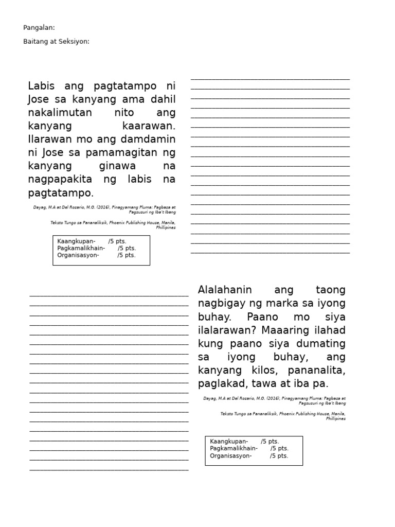 PAGLALARAWAN | PDF