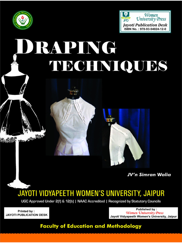 161 Final Draping Techniques | PDF | Sewing | Seam (Sewing)
